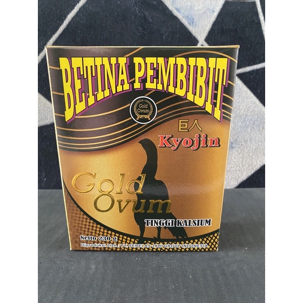 Jual kyojin gold ovum 230g (pakan ayam bangkok betina) | Shopee Indonesia