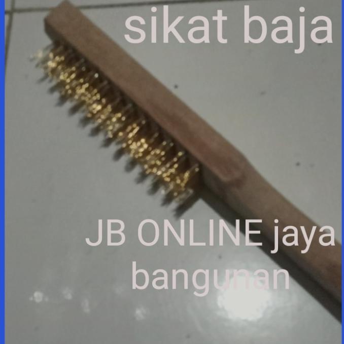 Jual Buruan serbu] sikat kawat sikat baja Kuningan harga per pcs ...