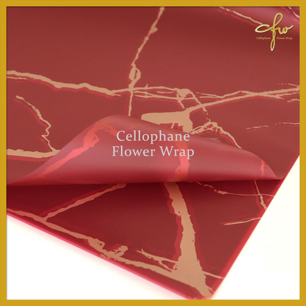 Jual Kertas Buket Gold Marble Cellophane Flower Wrapping | Shopee Indonesia