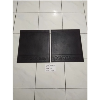 Jual KARPET RODA TOYOTA DYNA KARPET LUMPUR TRUK DYNA MUD GUARD TRUCK ...