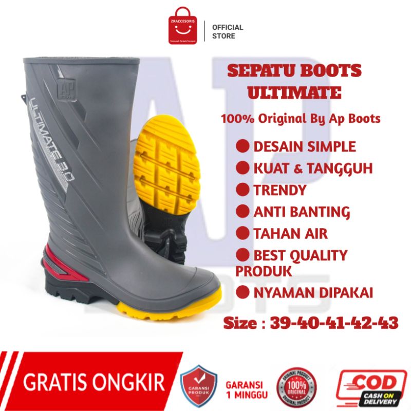 Jual Sepatu Kebun AP Boots Ap Ultimate 3.0 2015 Sepatu Safety Boots ...
