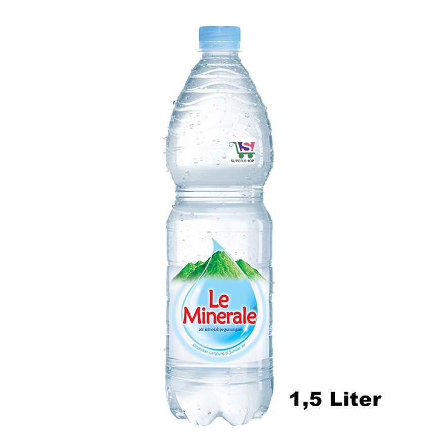 Jual Le Minerale Air Mineral BOTOL 1,5 Liter / 1500 ML | Shopee Indonesia