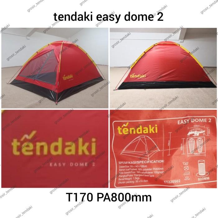 Jual paket 1dus isi 10tenda tendaki easy dome2 frame fiber Single layer | Shopee Indonesia