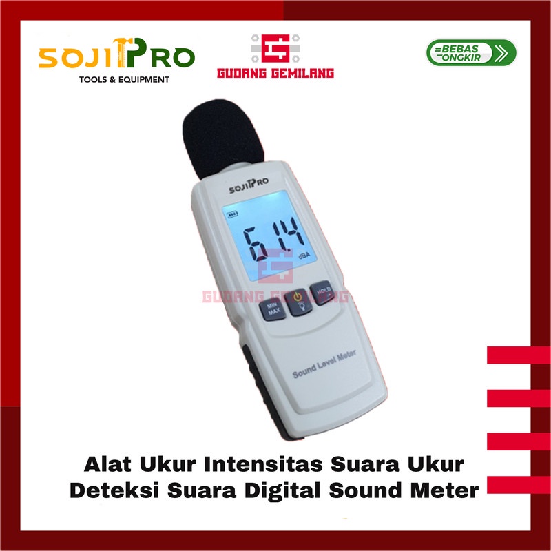 Jual Alat Ukur Kebisingan Suara Decibel Digital Sound Noise Meter ...