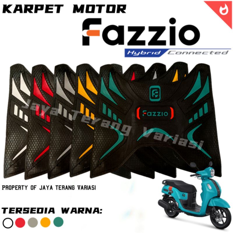 Jual Karpet motor FAZZIO 2022 / Karpet Motor Fazzio - Motor Yamaha ...