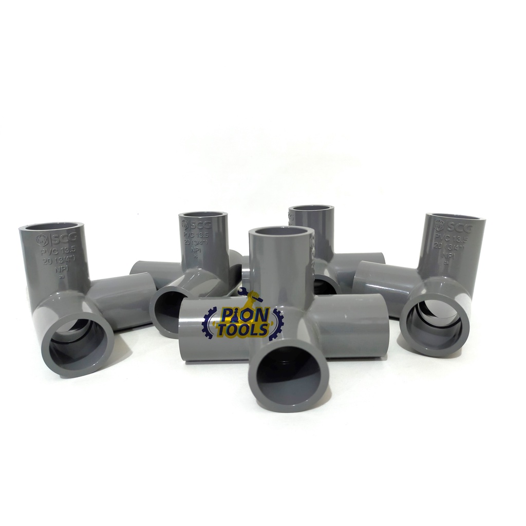 Jual SCG TEE 4 CABANG 3/4" AW 4 way side tee 3/4 inch | Shopee Indonesia
