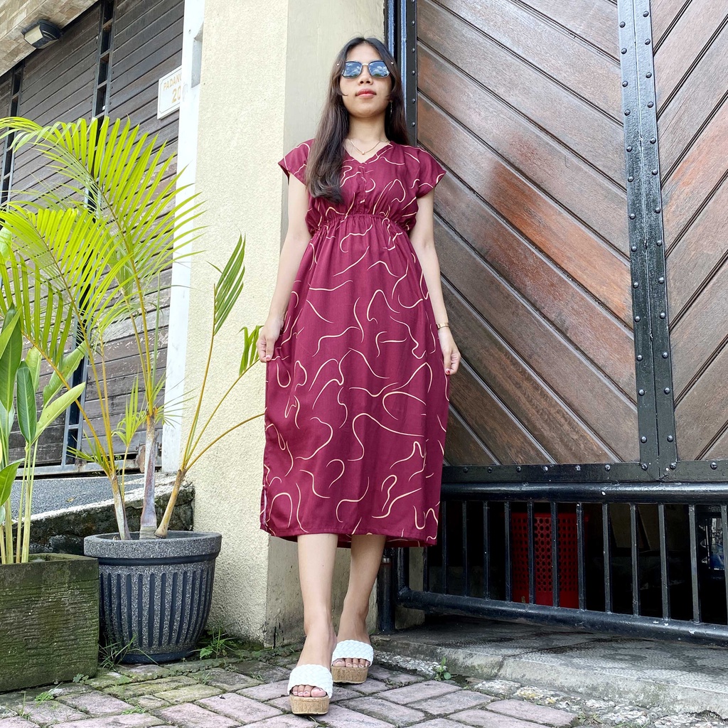 Jual Daster Dress Manohara Bali Etnik Joana | Shopee Indonesia