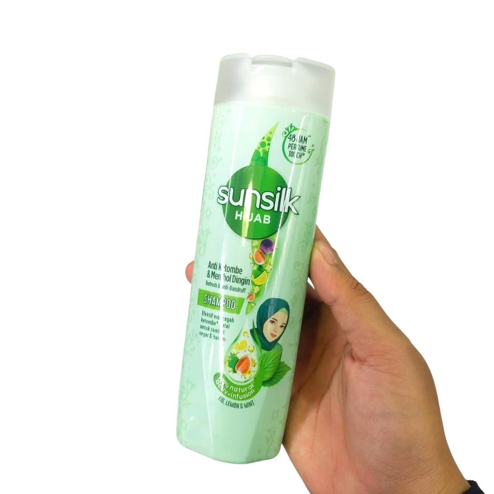 Jual Sunsilk Anti Ketombe Menthol Dingin Lemon Mint 160ml Botol Super ...