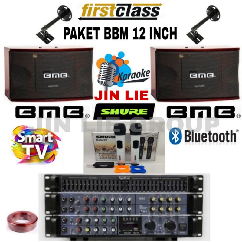 Jual GROSIR PAKET SOUND SYSTEM KARAOKE BMB 12 INCH BLUETOOTH FIRSTCLASS ...