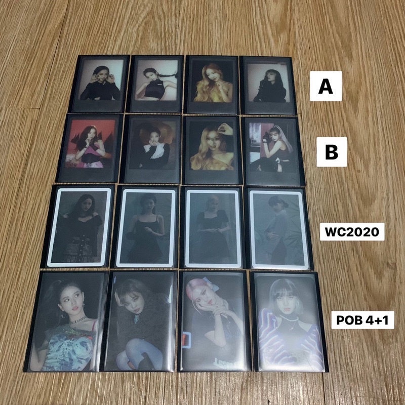 Jual PHOTOCARD JISOO JENNIE ROSE LISA BLACKPINK KTL WELCOMING COLLECTION 2020 | Shopee Indonesia
