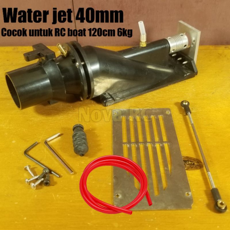 Jual Turbo jet water thruster 40mm cocok untuk rc boat 120cm 6kg ...