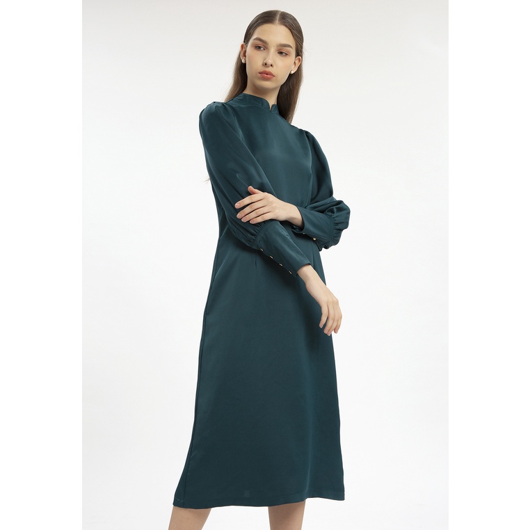 Jual Minimal Spencer Dress Deep Tosca | Shopee Indonesia