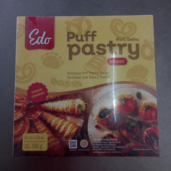Jual Edo Puff Pastry Sheet 750gr Ready!!! [COD] | Shopee Indonesia