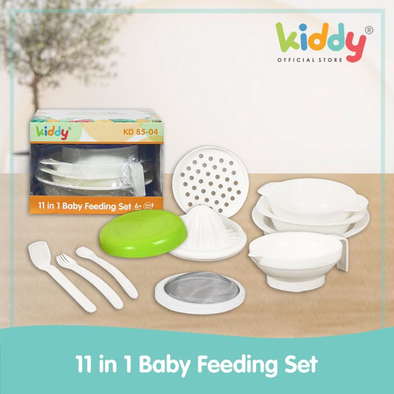 Jual Kiddy Baby Food Maker Set 7 in 1, 11 in 1 Perlengkapan Alat ...