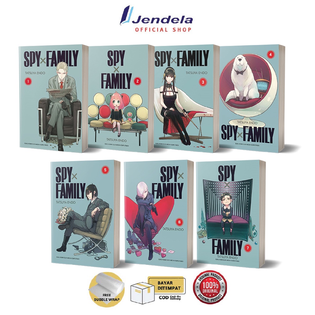 Jual Komik SPY X Family Volume Lengkap - Tatsuya Endo | Shopee Indonesia