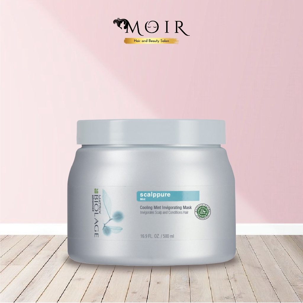 Jual MATRIX Biolage Masker Rambut Scalppure Cooling Mint 500ml | Shopee ...
