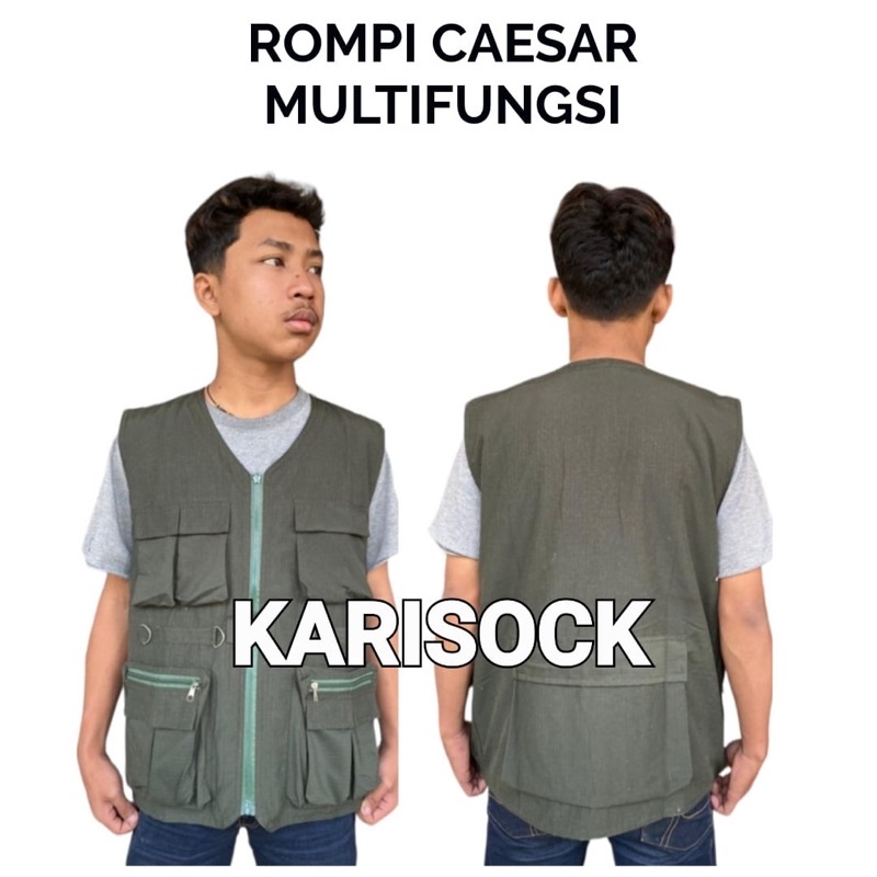 Jual ROMPI WARTAWAN ROMPI LAPANGAN VEST ROMPI PROYEK | Shopee Indonesia