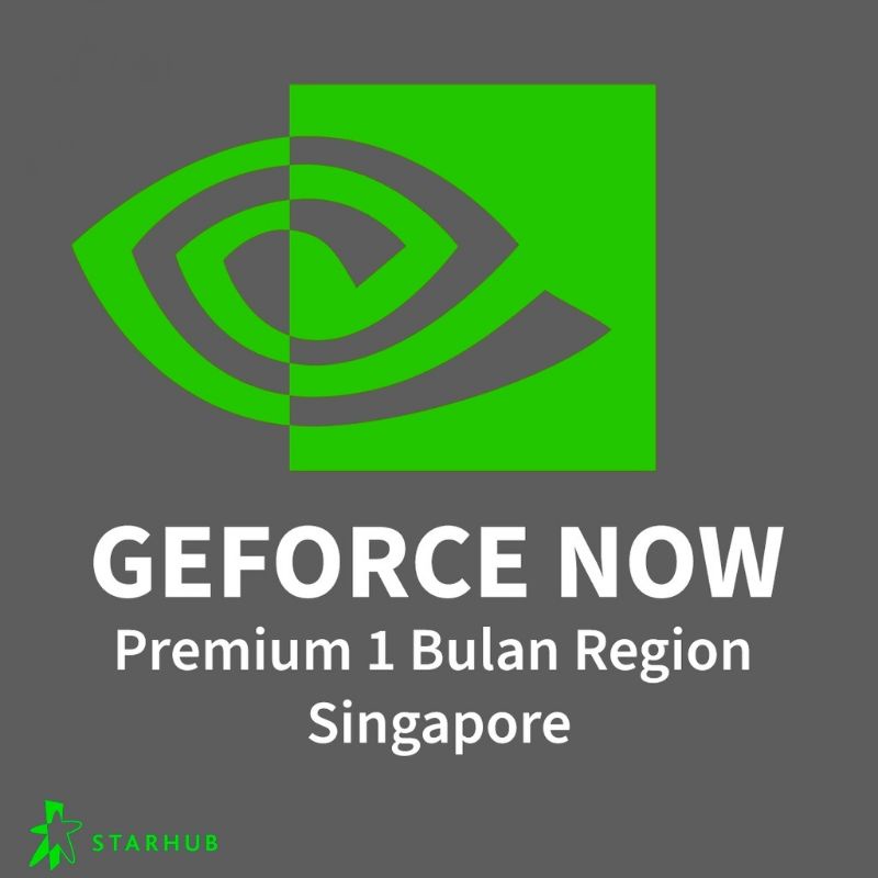 Jual CLOUD GAMING GEFORCE NOW SINGAPORE STARHUB PREMIUM 1 BULAN ...