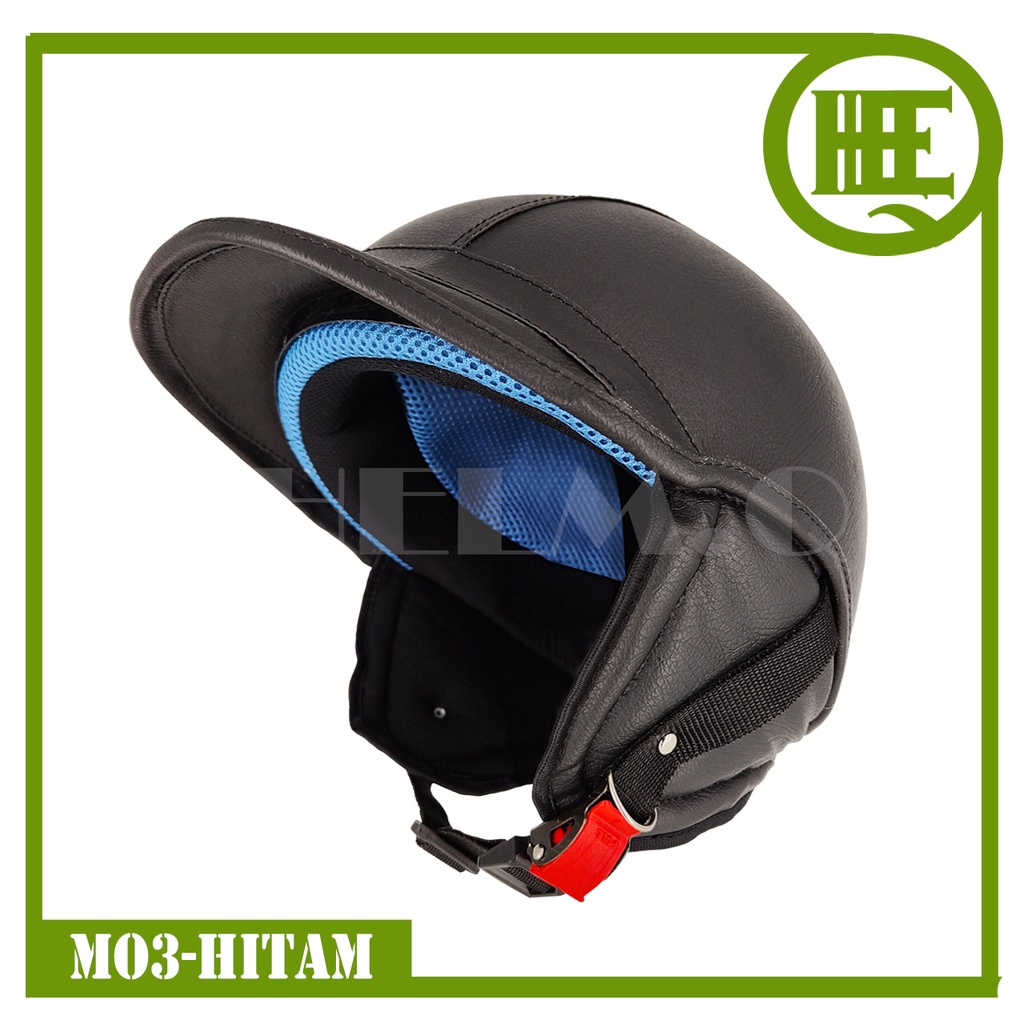 Jual MO3 Helm Retro Kulit Klasik Mosar Topi Helm terbaru Helm berkuda ...