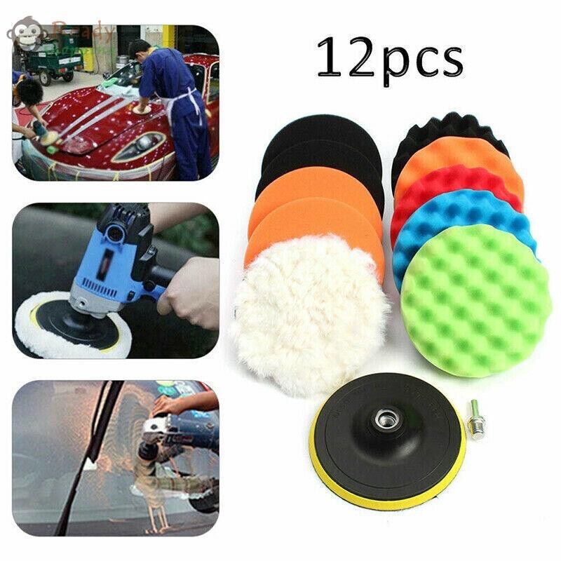 Jual Sponge Poles Mobil Wax Alat Polish Spons Car Busa Set 5 inch 10 ...