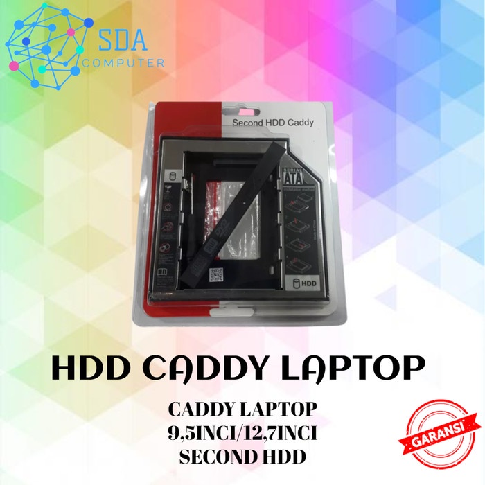 Jual HDD CADDY / SSD CADDY / HDD CADDY TEBAL 12.7 MM - Slim 9.5MM ...