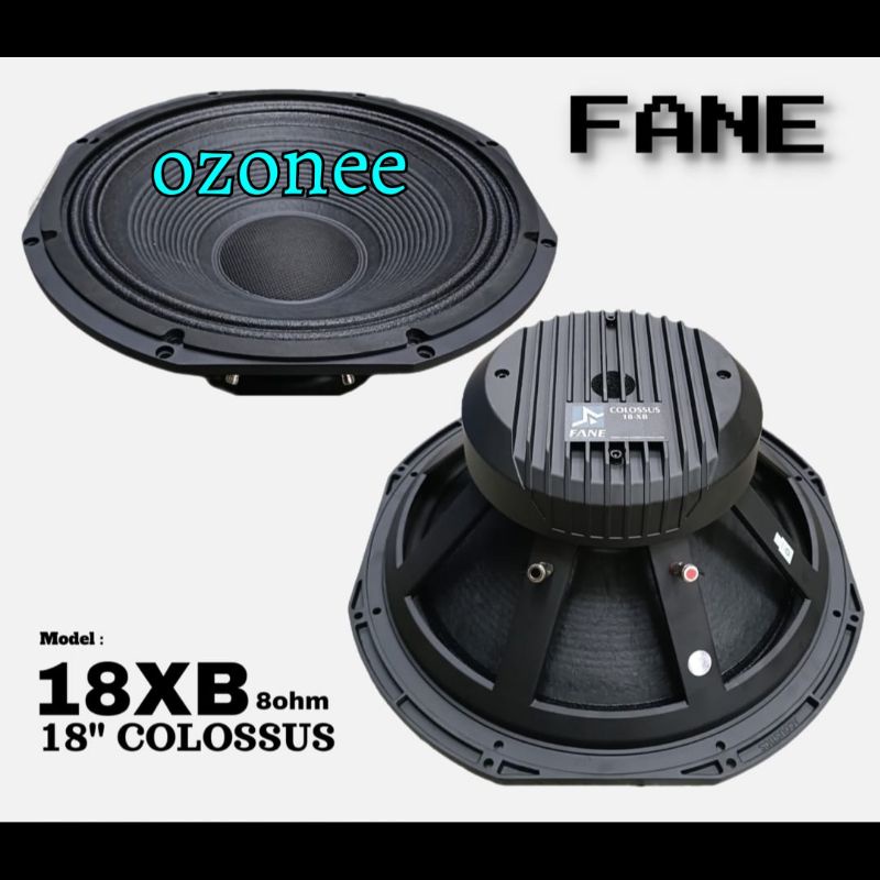 Jual SPEAKER 18 INCH FANE 18XB COLOSSUS ORIGINAL FANE 18 XB | Shopee ...