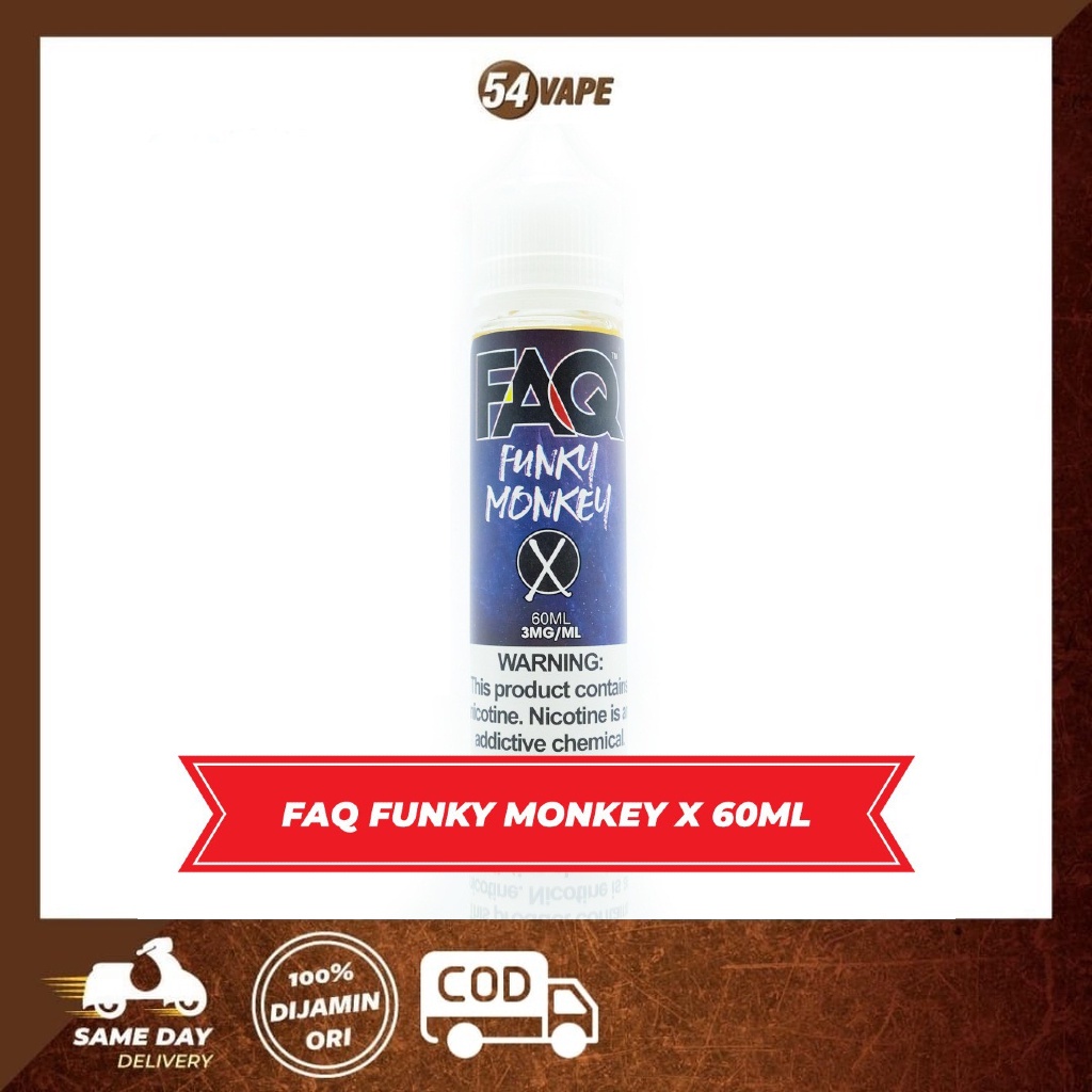 Jual FAQ FUNKY MONKEY X 60ML | Shopee Indonesia
