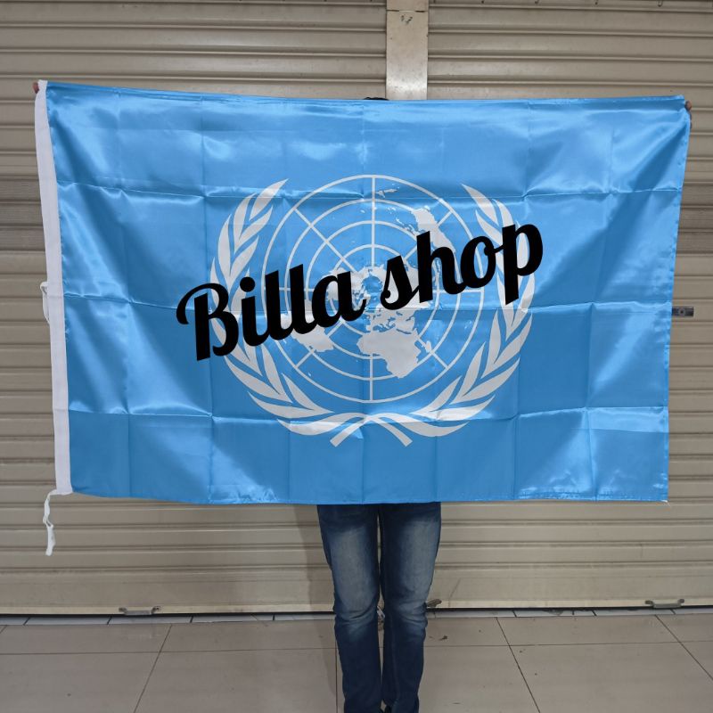 Jual Bendera Negara PBB Ukuran 90x135 | Shopee Indonesia