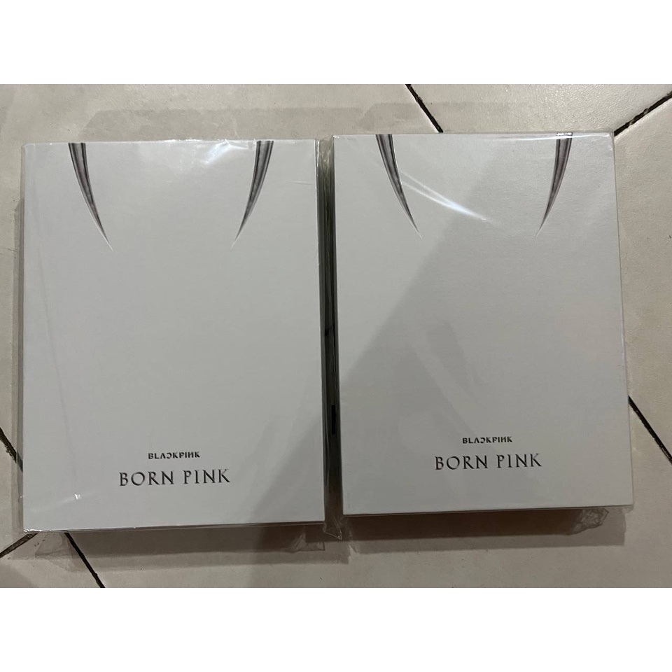 Jual BLACKPINK - 2nd ALBUM [BORN PINK] BOX SET [GRAY ver.] | Shopee ...