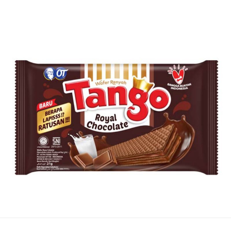 Jual tango wafer coklat 47gr (1pcs) | Shopee Indonesia