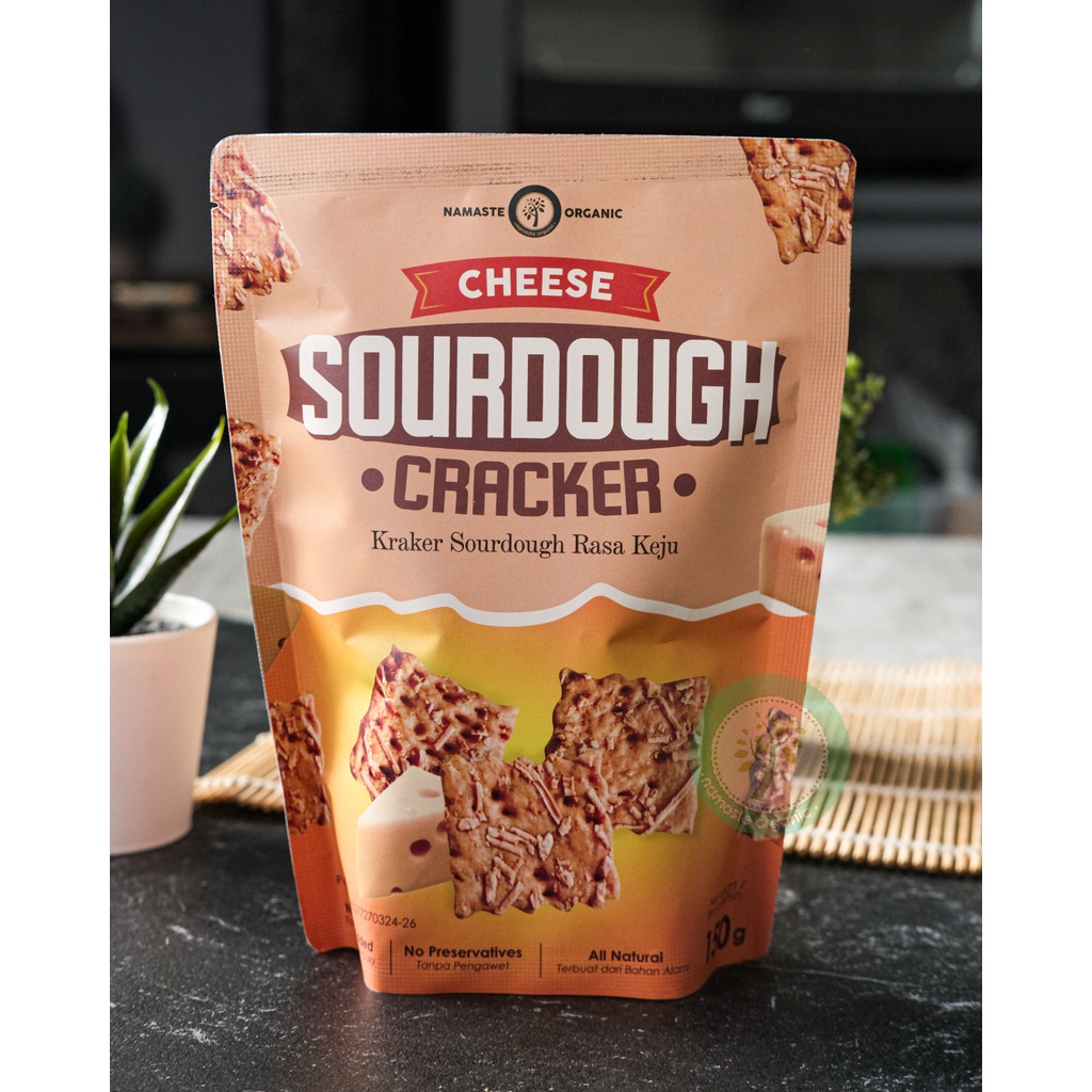 Jual SOURDOUGH CRACKER - CHEESE 150GR | Shopee Indonesia