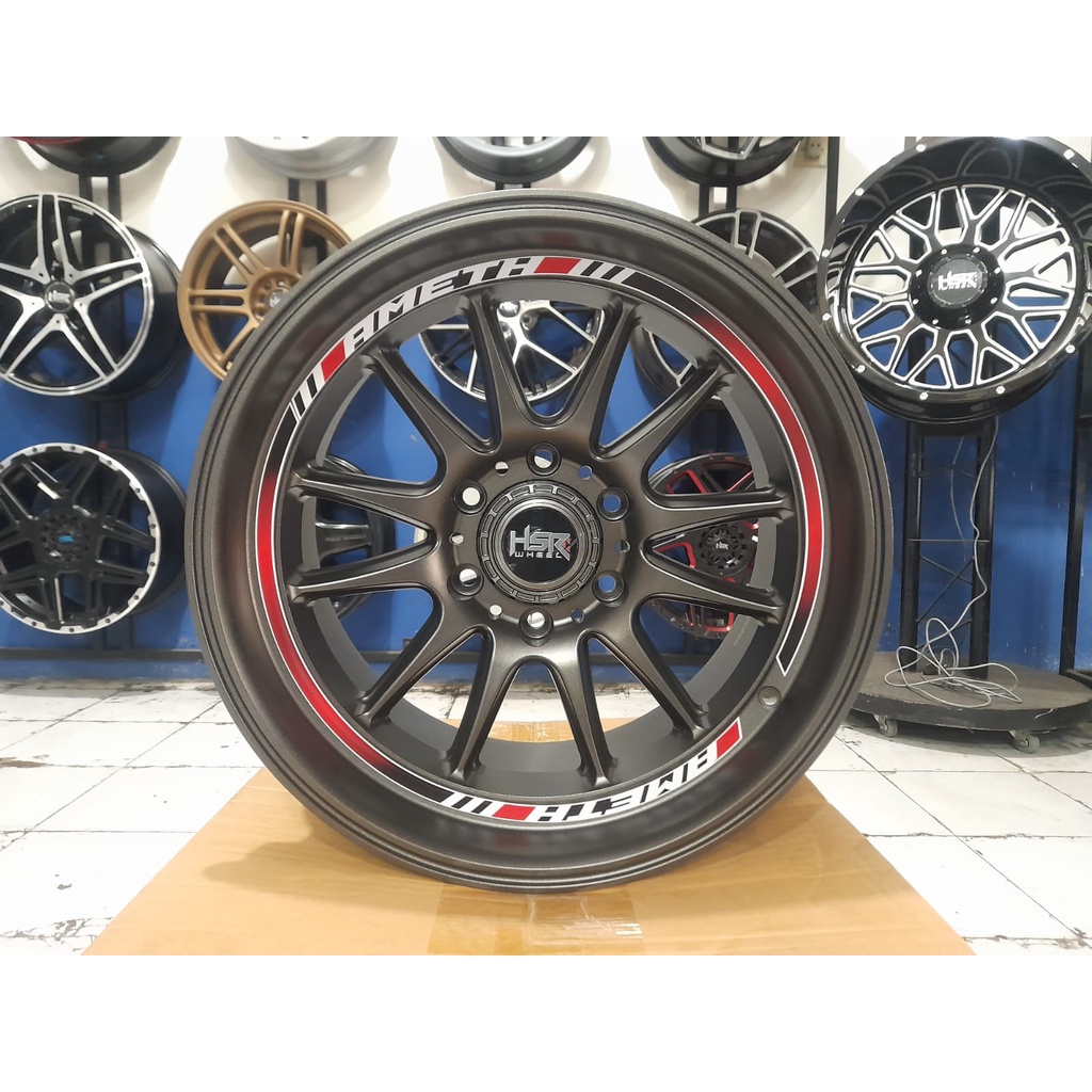 Jual velg jdm model venom r 18 hsr ameth pcd 6x139,7 pelek pajero ...