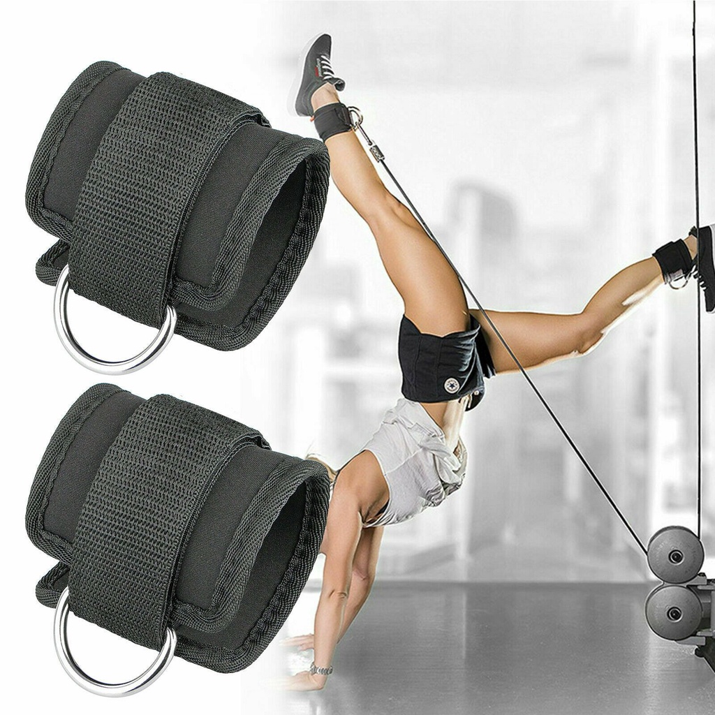 Jual Ankle Strap For Weight Lifting | Ankle Support Gym Fitness 1pcs ...