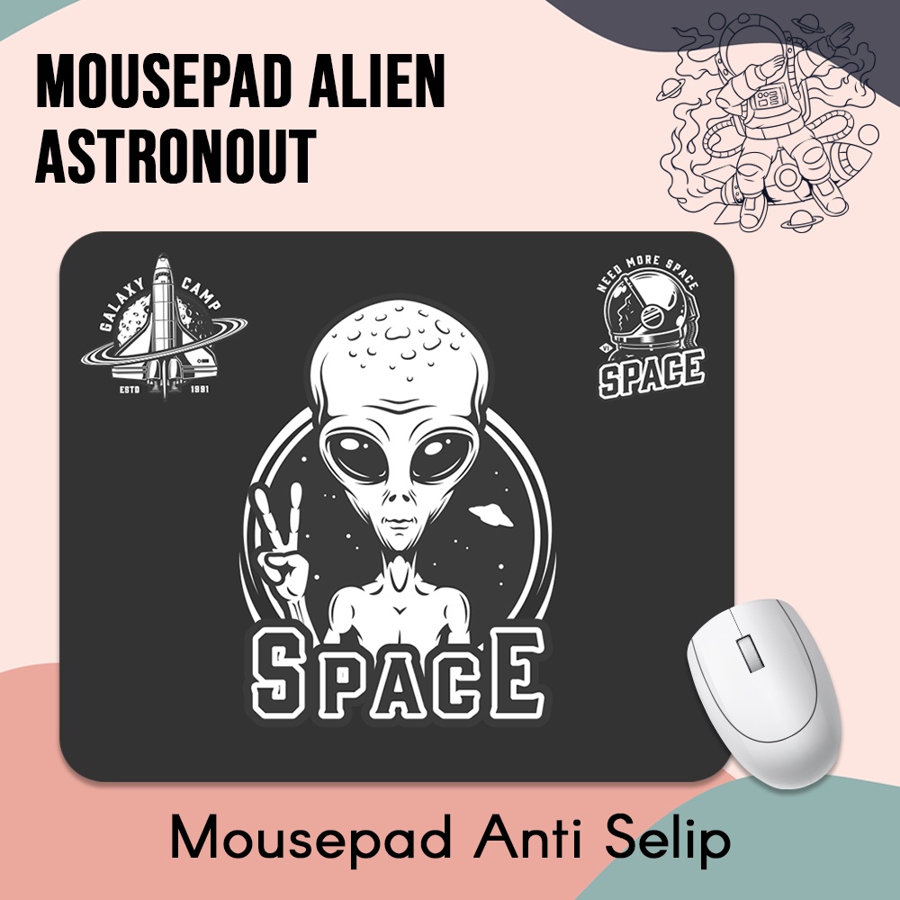 Jual Mousepad Gaming Lucu Besar RGB Alien | Shopee Indonesia