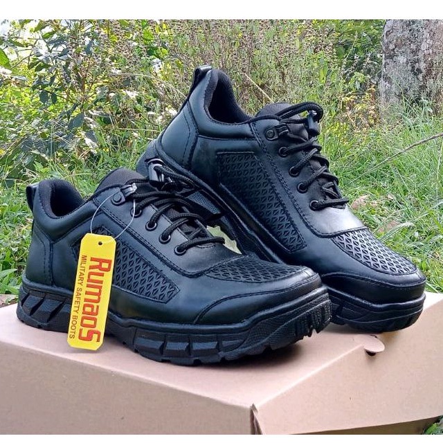 Jual Rum85 sepatu kets tactical RUMAOS model sarangtawon PDH kulit sapi ...