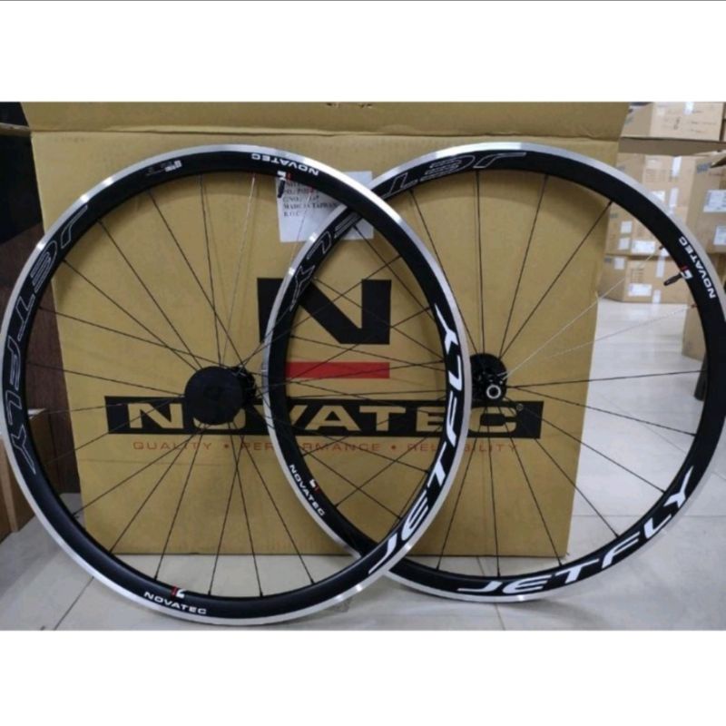 Jual Wheelset Novatec Jetfly 700c rimsbrake dan discbrake wheelset ...
