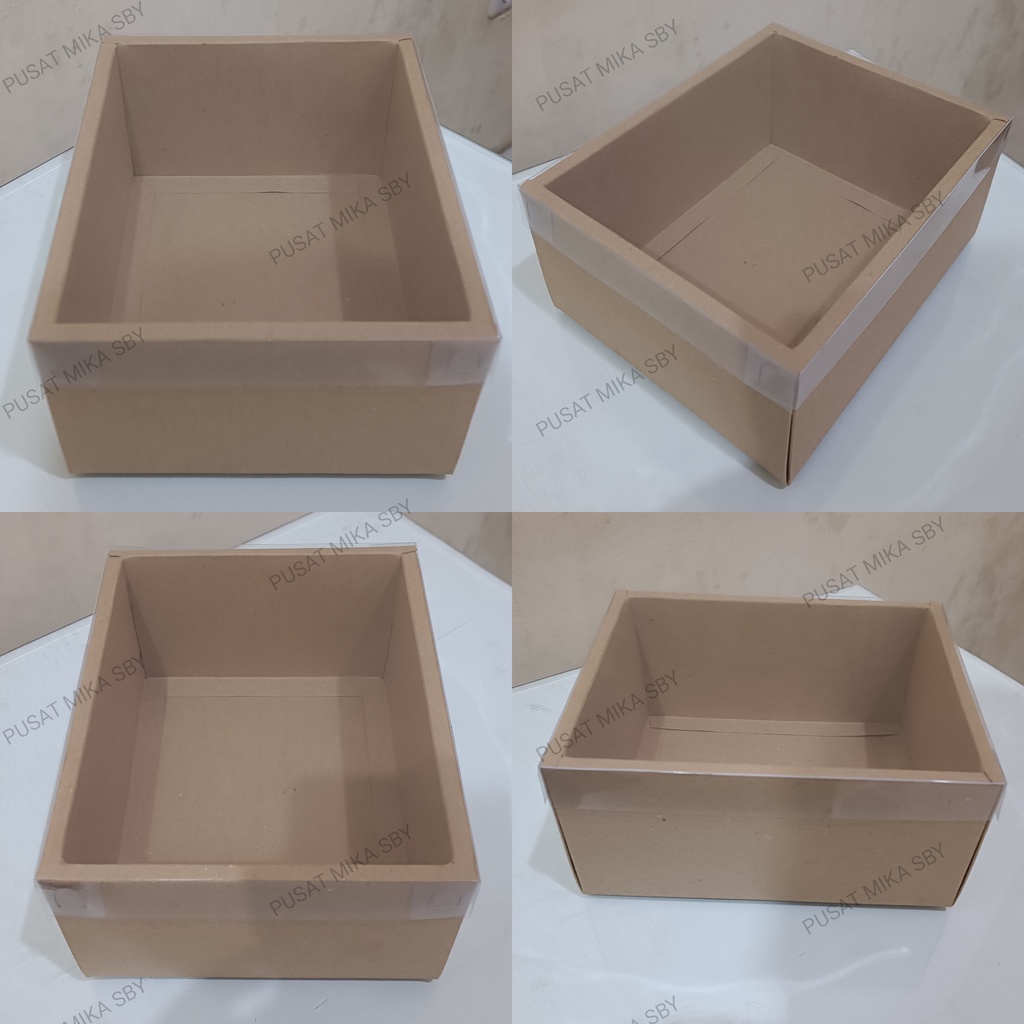 Jual Box Kemasan Sovenir Berbahan Kertas Craft Uk. 20 x 16 x 10 cm ...