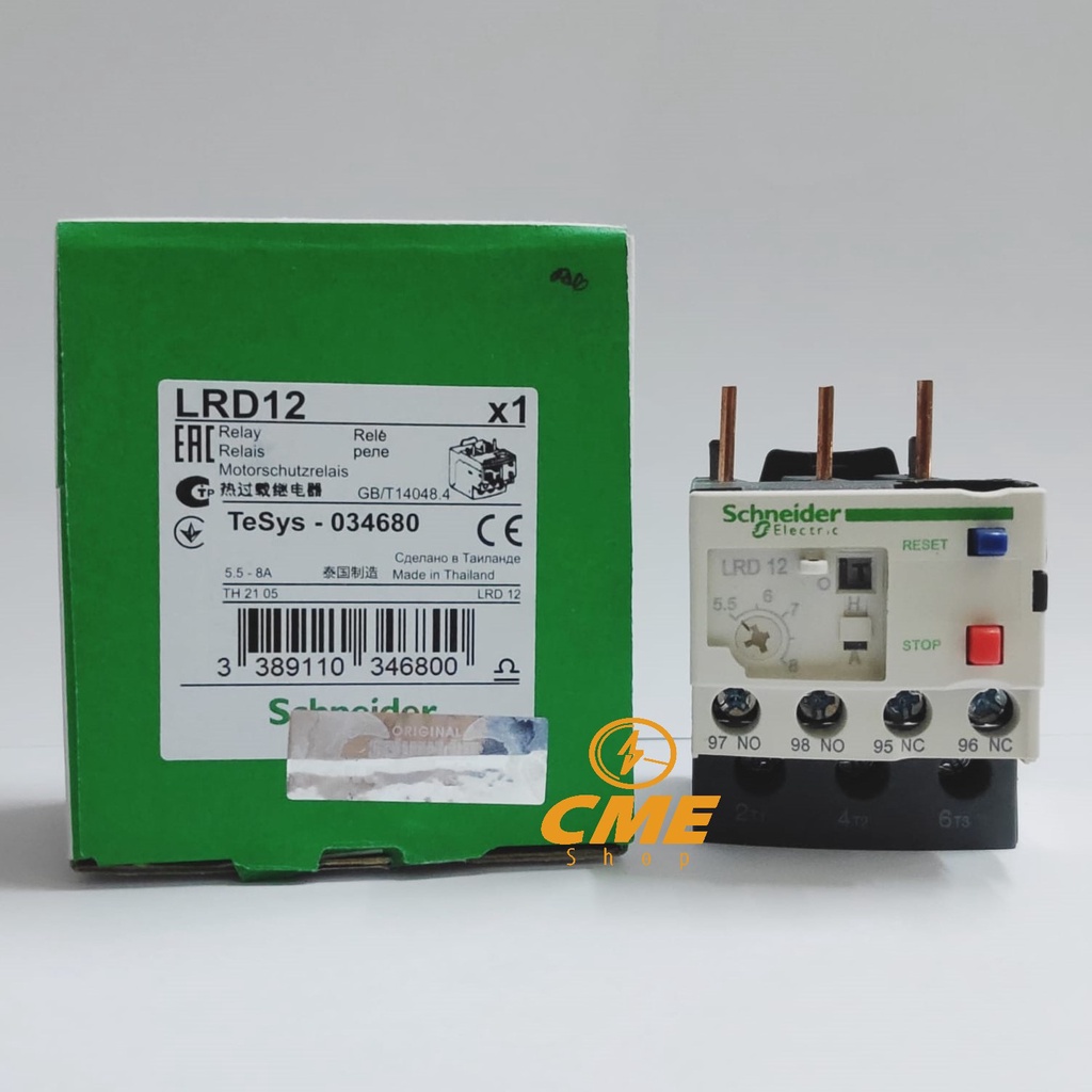 Jual Thermal Overload Schneider LRD 12 NEW ORI | Shopee Indonesia