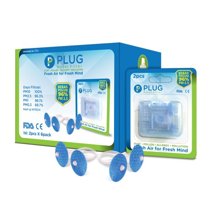 Jual Plug Nasal Filter 1 pcs Menghambat Racun Udara | Shopee Indonesia
