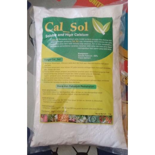 Jual calsol kalsium 1kg | Shopee Indonesia