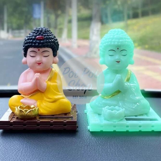 Jual Pajangan Dashboard Mobil Solar Buddha Gautama 11cm Bobble Head ...