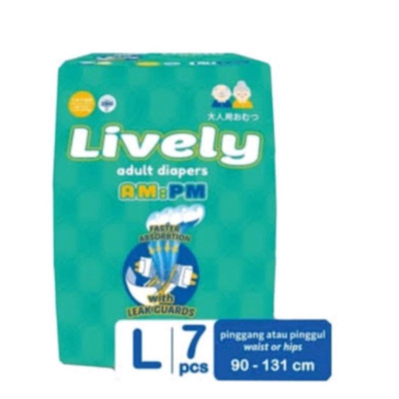 Jual LIVELY ADULT DIAPERS | Shopee Indonesia