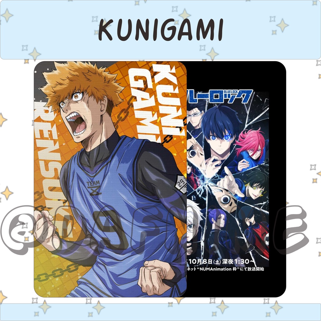 Jual BLUE LOCK PROFILE EDITION PHOTOCARD ANIME | Shopee Indonesia