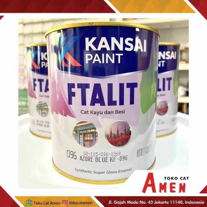 Jual KANSAI FTALIT GLOSS 1KG / CAT KAYU DAN BESI | Shopee Indonesia