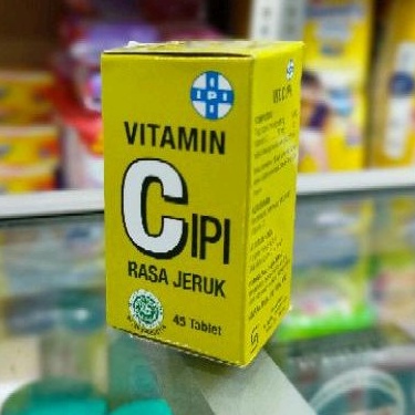 Jual IPI VITAMIN C IPI 45 TABLET HISAP VITAMIN IPI C 50MG VITAMIN TUBUH | Shopee Indonesia