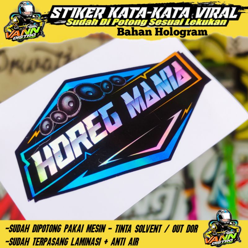 Jual stiker horeg mania | Shopee Indonesia