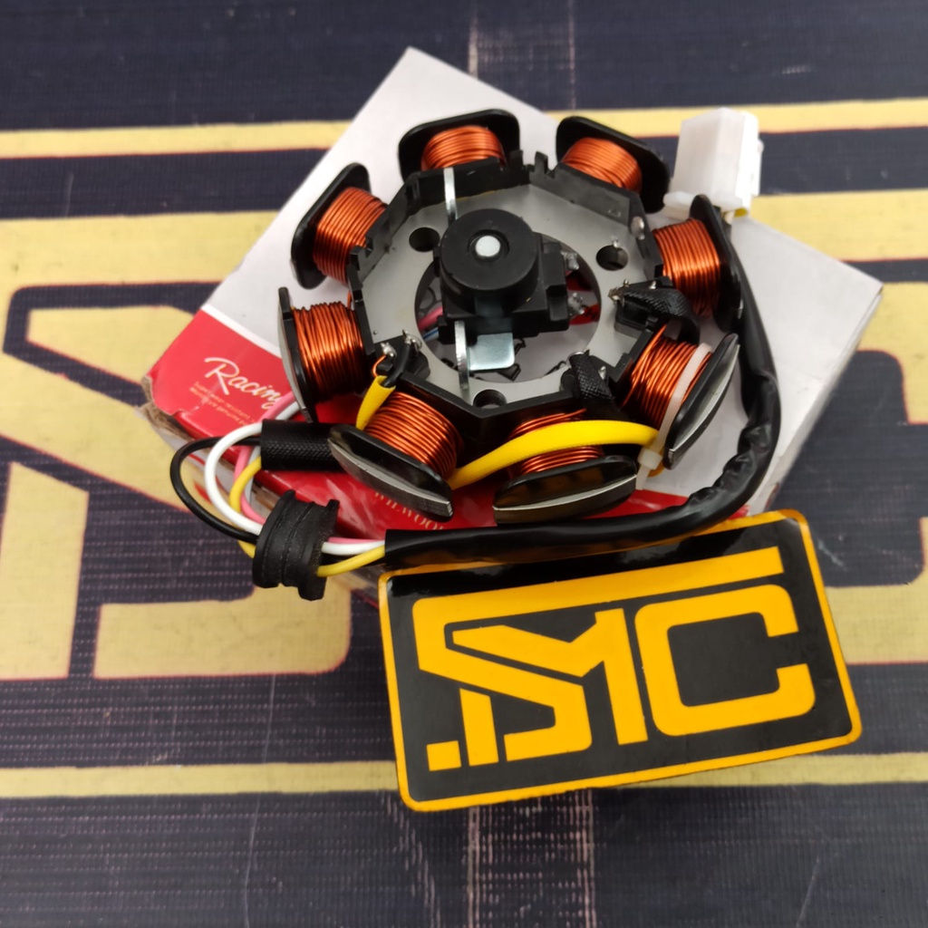 Jual Spool Spull Assy / Spul Magnet Stator Assy Yamaha Vega ZR / Jupiter Z Robot / Jupiter Z New ...