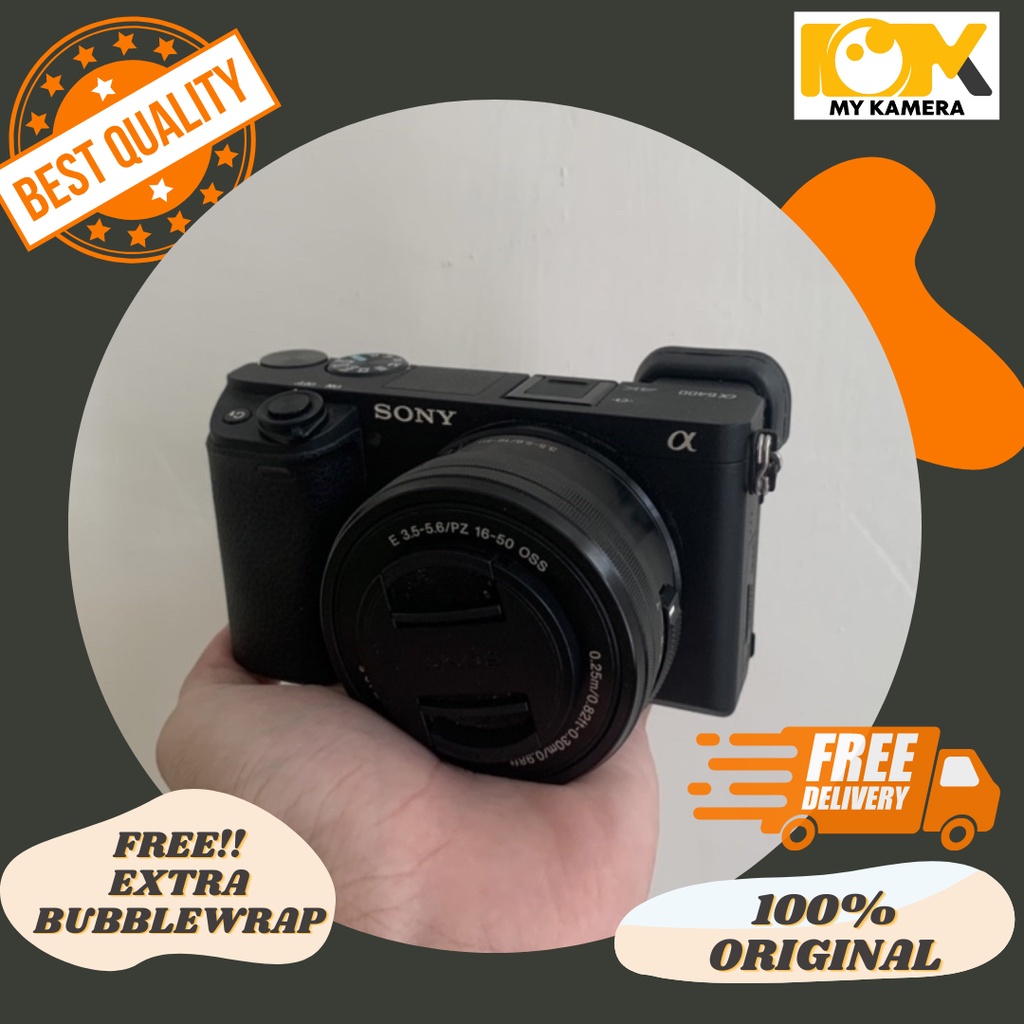 Jual SONY A6400 MULUS LIKENEW BERGARANSI SC RENDAH | Shopee Indonesia