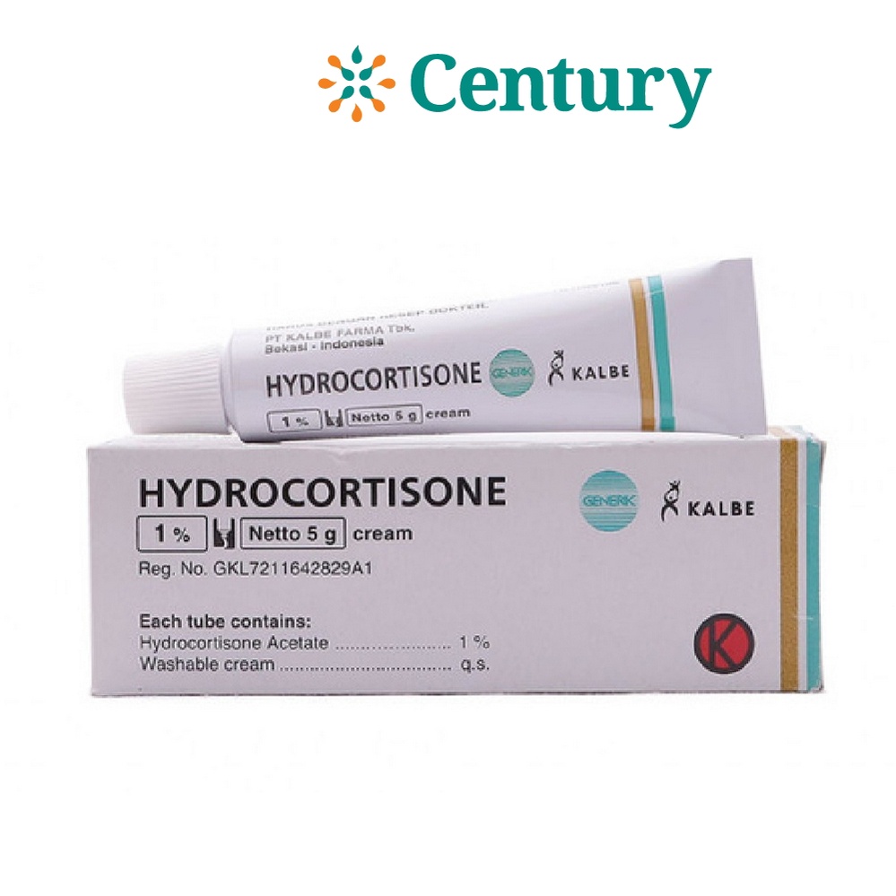 Jual HYDROCORTISONE 1% CREAM 5GR / ANTI ALERGI / RUAM | Shopee Indonesia