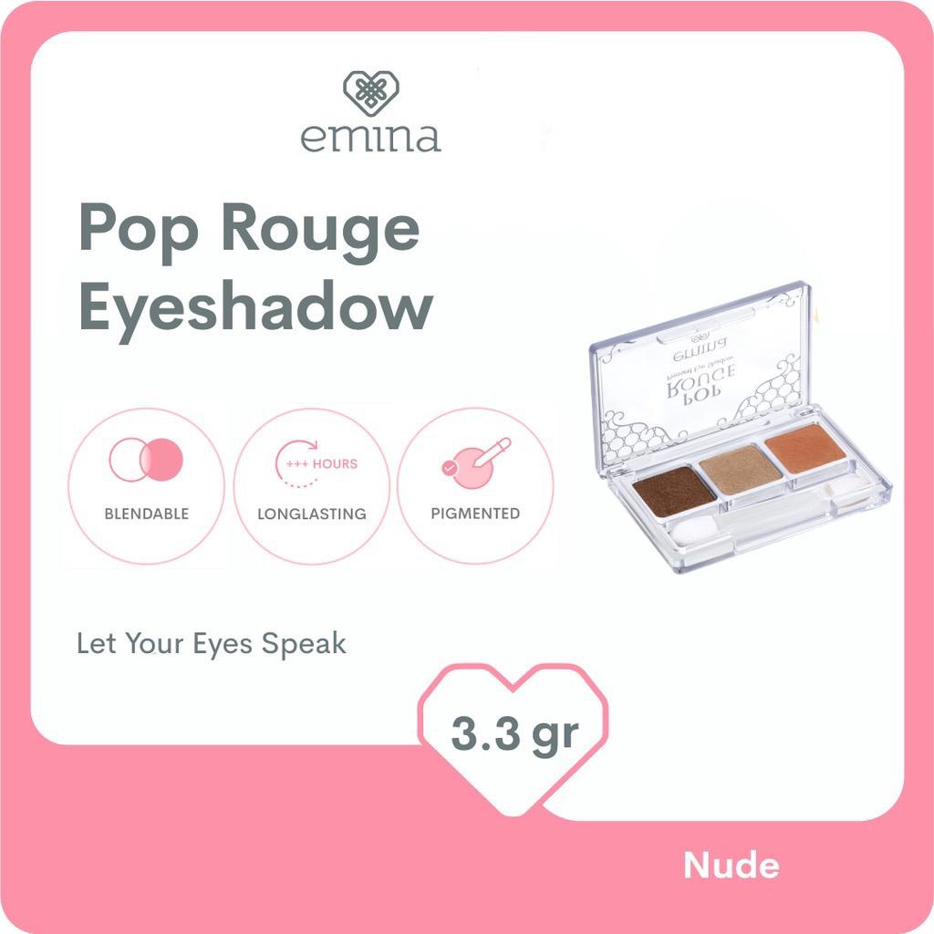 Jual Emina Pop Rouge Pressed Eye Shadow | Shopee Indonesia